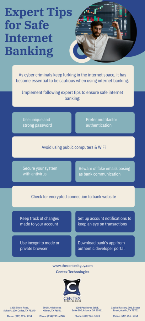 Expert Tips for Safe Internet Banking | The Central Texas IT Guy