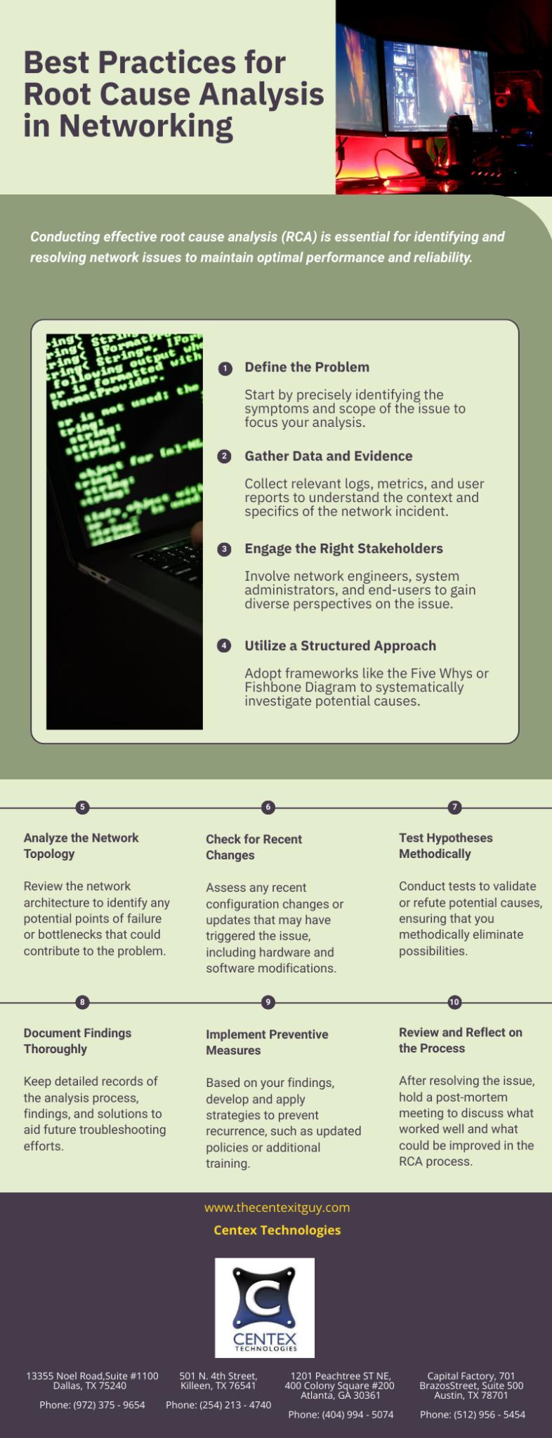 Best Practices for Root Cause Analysis in Networking | The Central Texas IT Guy